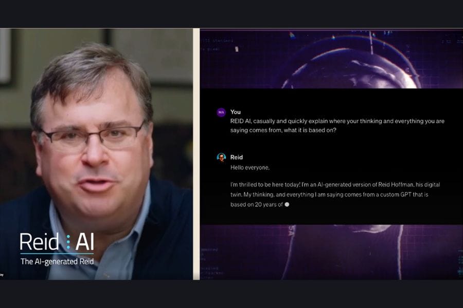 Reid Hoffman Interviews an AI Cloned Version of Himself to See How Good ...
