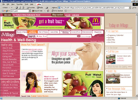 iVillage works around 800x600 screen size limitations - Rohit Bhargava